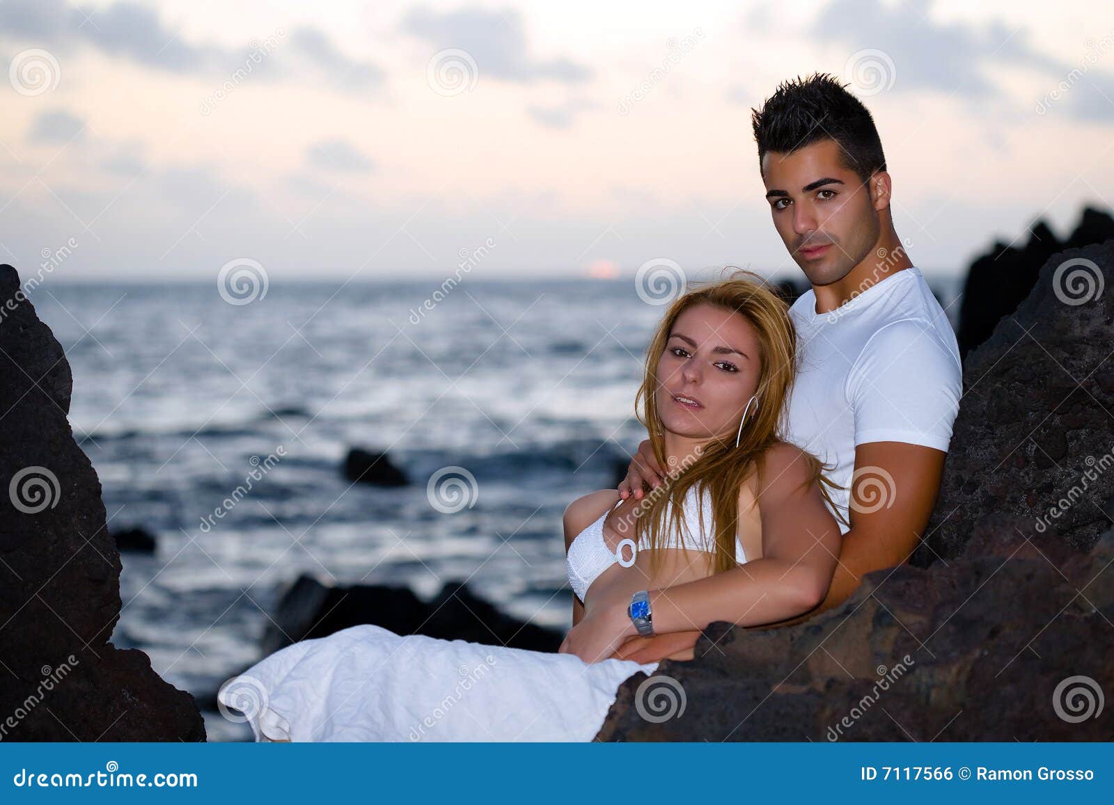 Lovers stock photo. Image of females, summer, clothing - 7117566