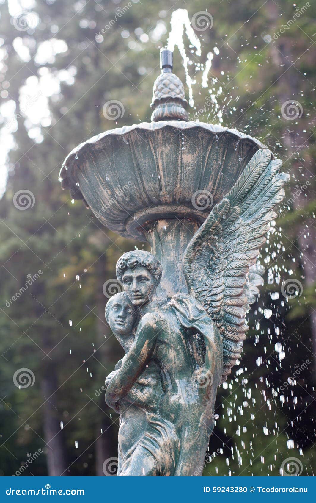 Lovers fountain stock photo. Image of love, heritage - 59243280