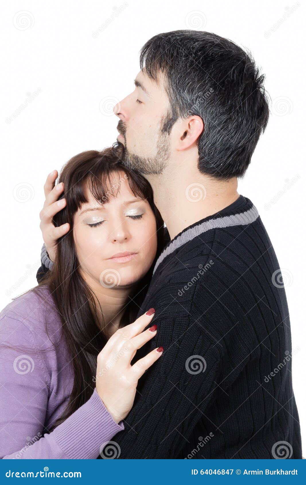Lovers stock image. Image of isolated, couple, depression - 64046847