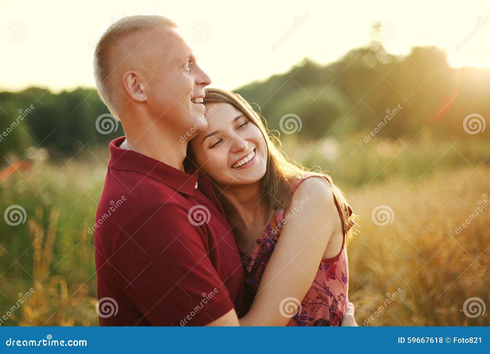 Lovers smiling stock photo. Image of beautiful, hipster - 59667618