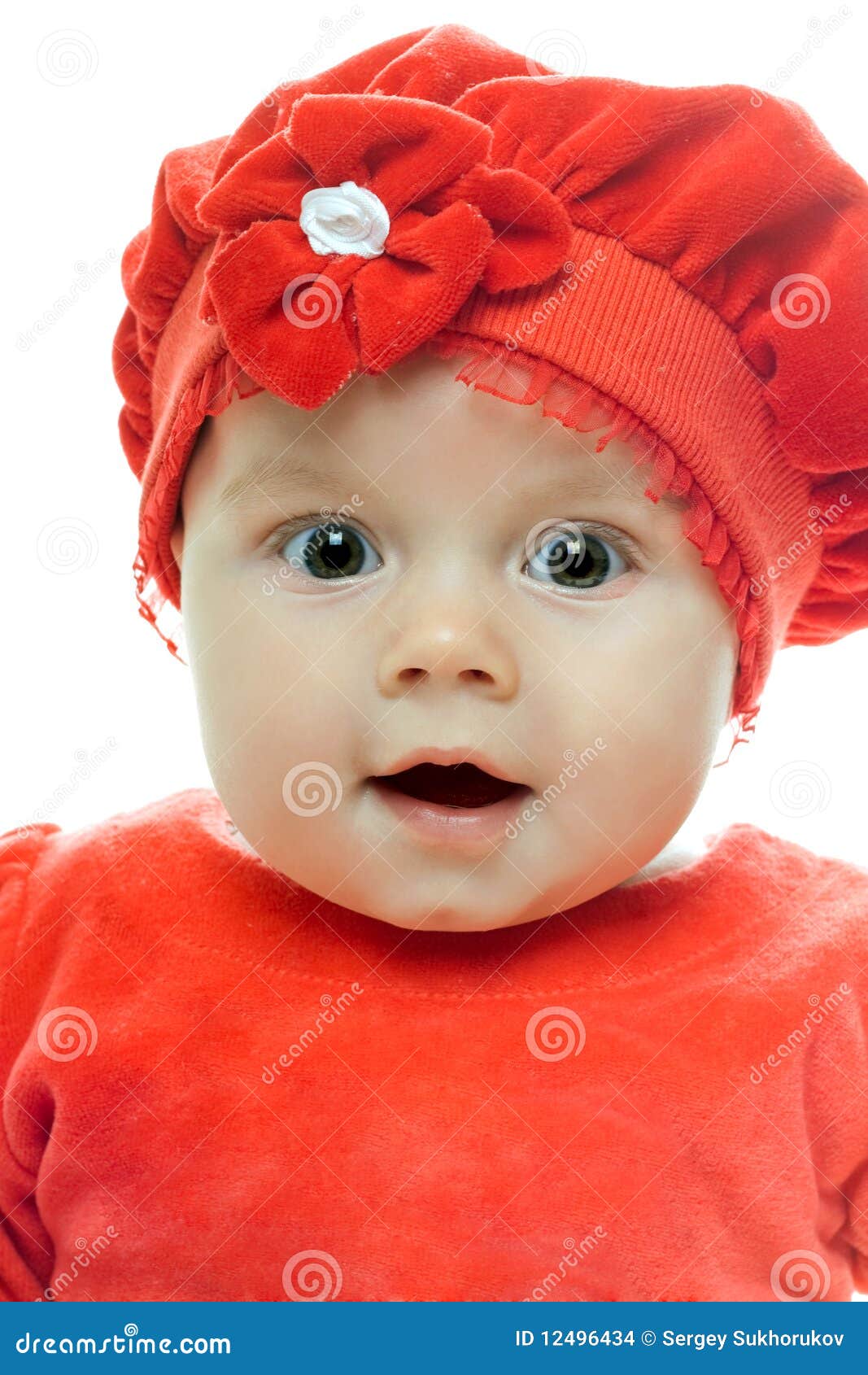 Loving baby girl stock photo. Image of five, face, human - 12496434