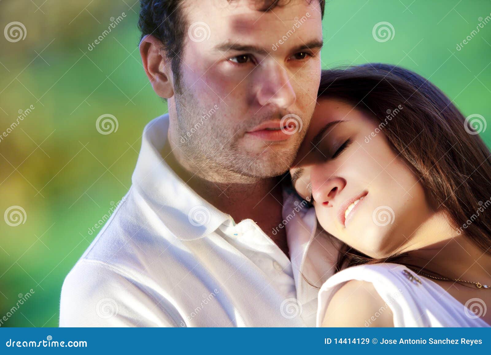 Loving couple stock image. Image of caucasian, passion - 14414129