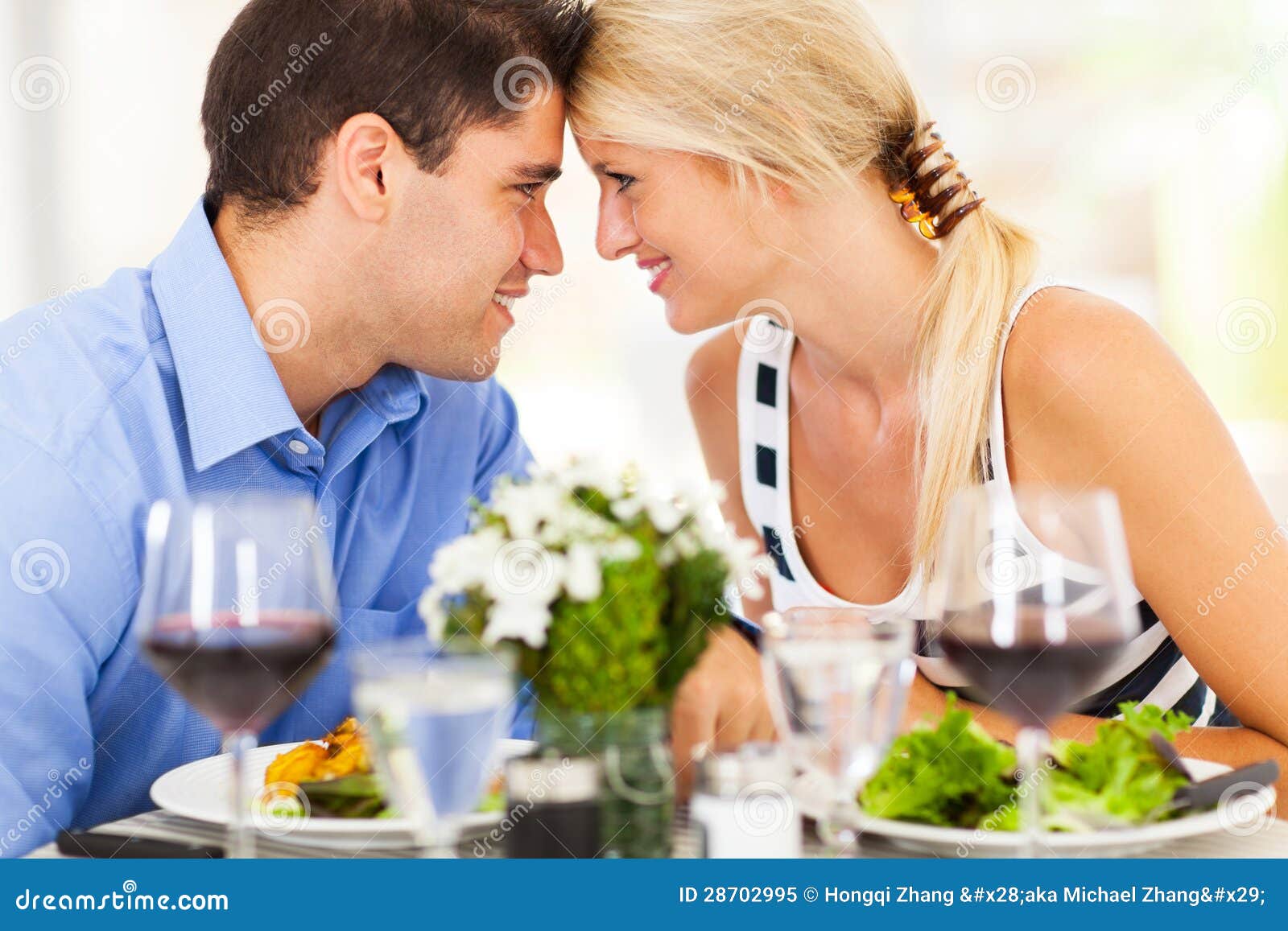 Loving couple dining stock image. Image of dining, cute - 28702995