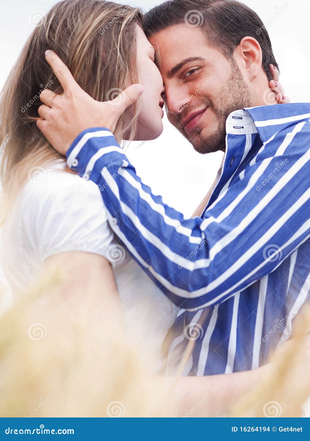 Loving Couple, Man Looking at Camera Stock Photo - Image of couple ...