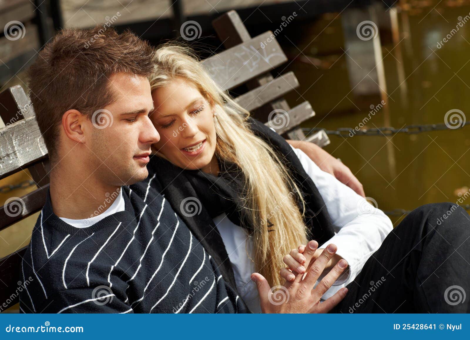 320 Couple Cuddling Park Bench Stock Photos - Free & Royalty-Free Stock ...