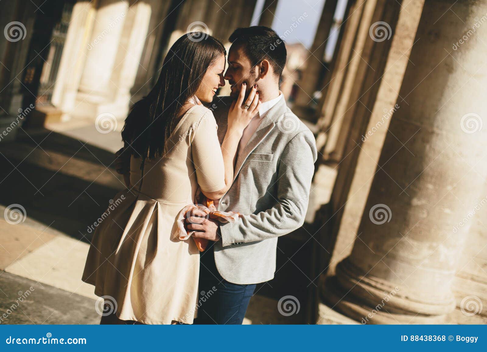 Loving Couple in Rome, Italy Stock Photo - Image of rome, girl: 88438368