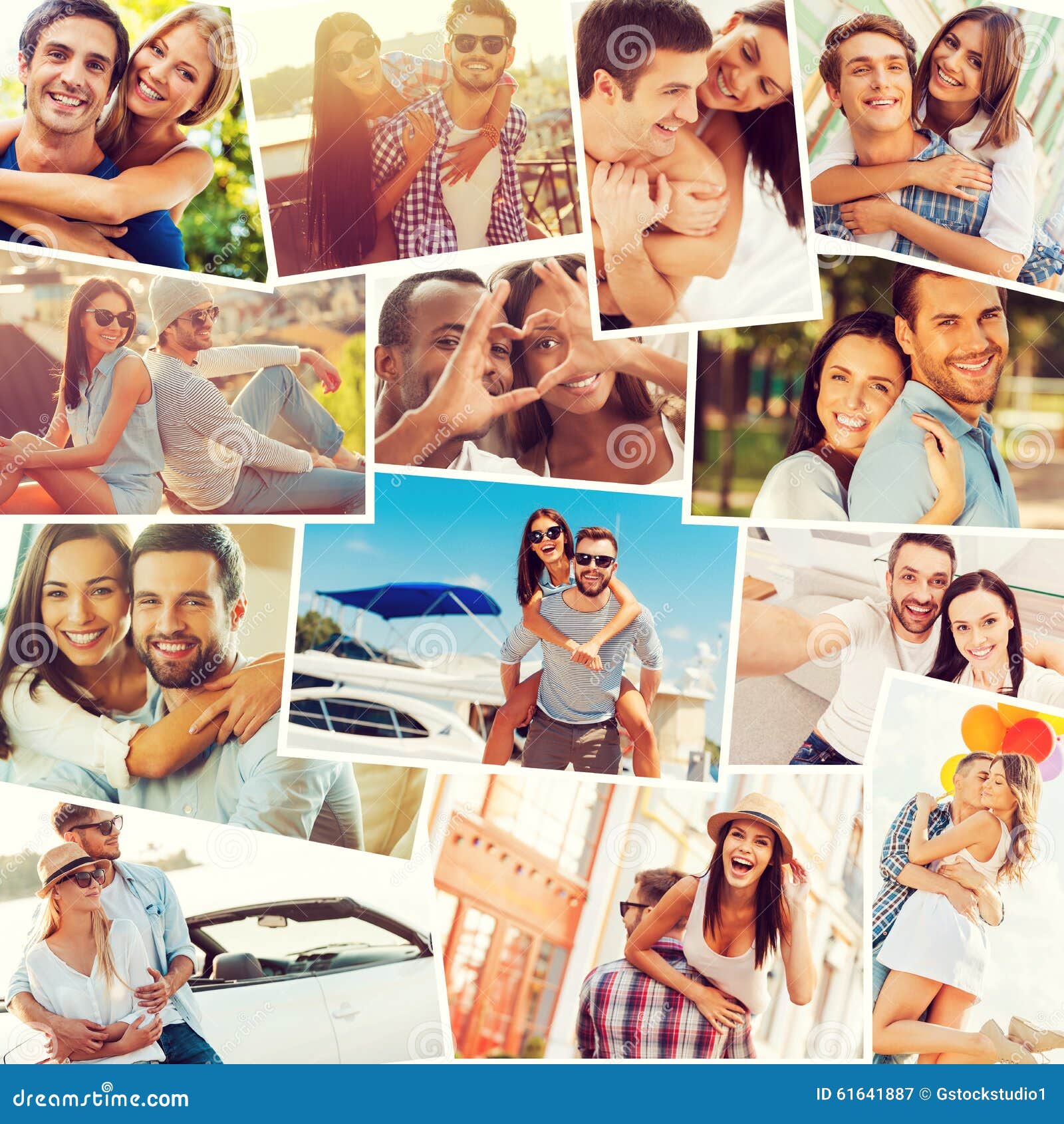 Loving Couples Stock Image Image Of Friendship Diverse 61641887