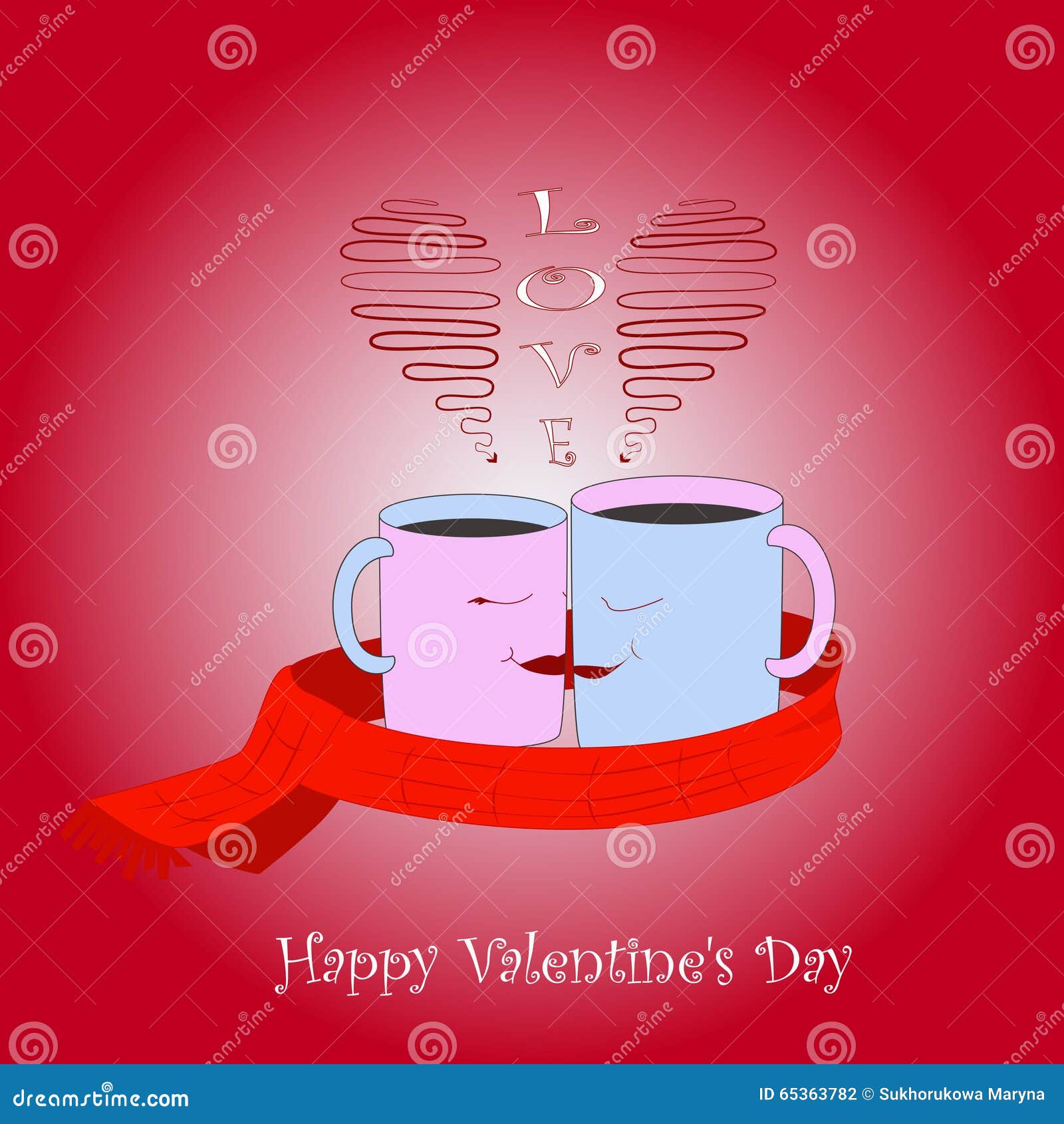 Loving cup stock vector. Illustration of decorations - 65363782
