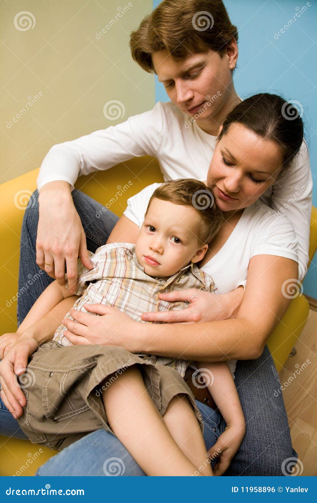 Loving family stock photo. Image of lifestyle, happiness - 11958896