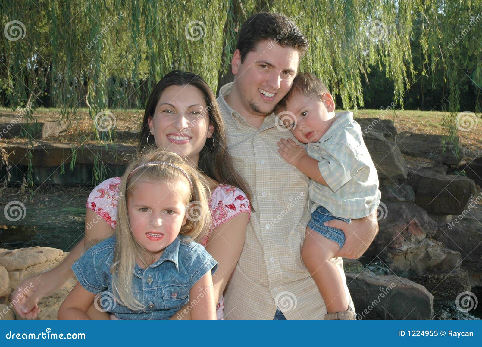 Loving Family stock image. Image of diversity, joyful - 1224955
