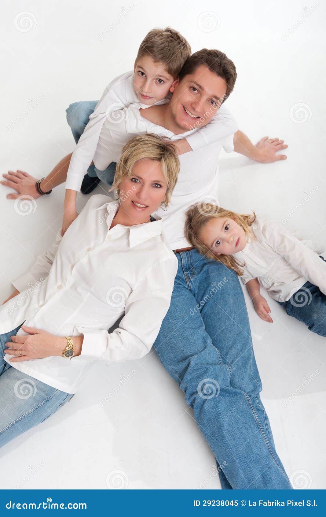 Loving family stock image. Image of kids, parenthood - 29238045