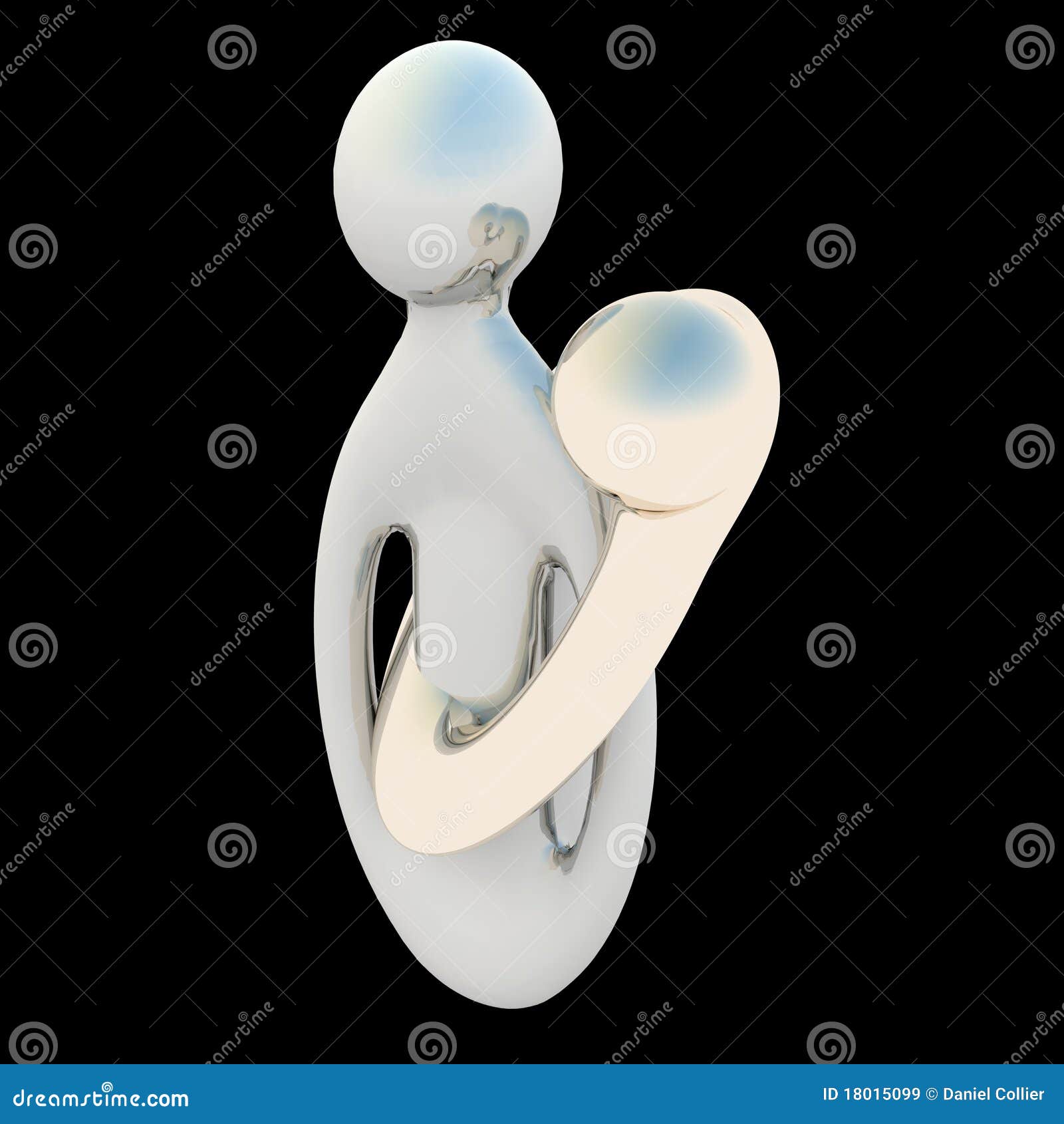 Loving Family Abstract stock illustration. Illustration of love - 18015099