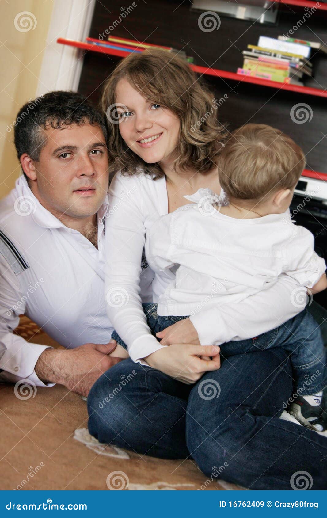 Loving family at home stock image. Image of home, european - 16762409