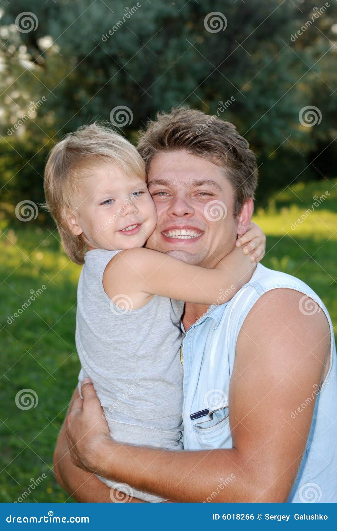 The loving father stock photo. Image of father, affectionate - 6018266