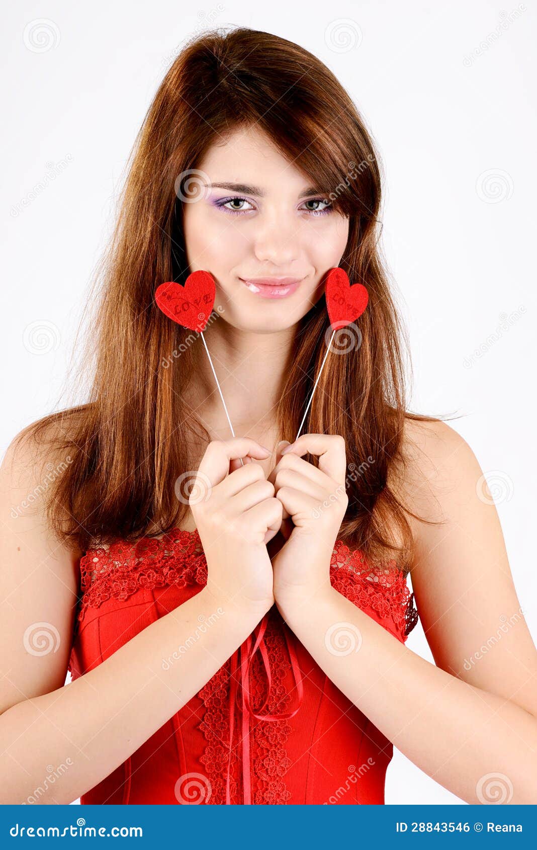 Loving girl stock photo. Image of care, girl, dress, people - 28843546