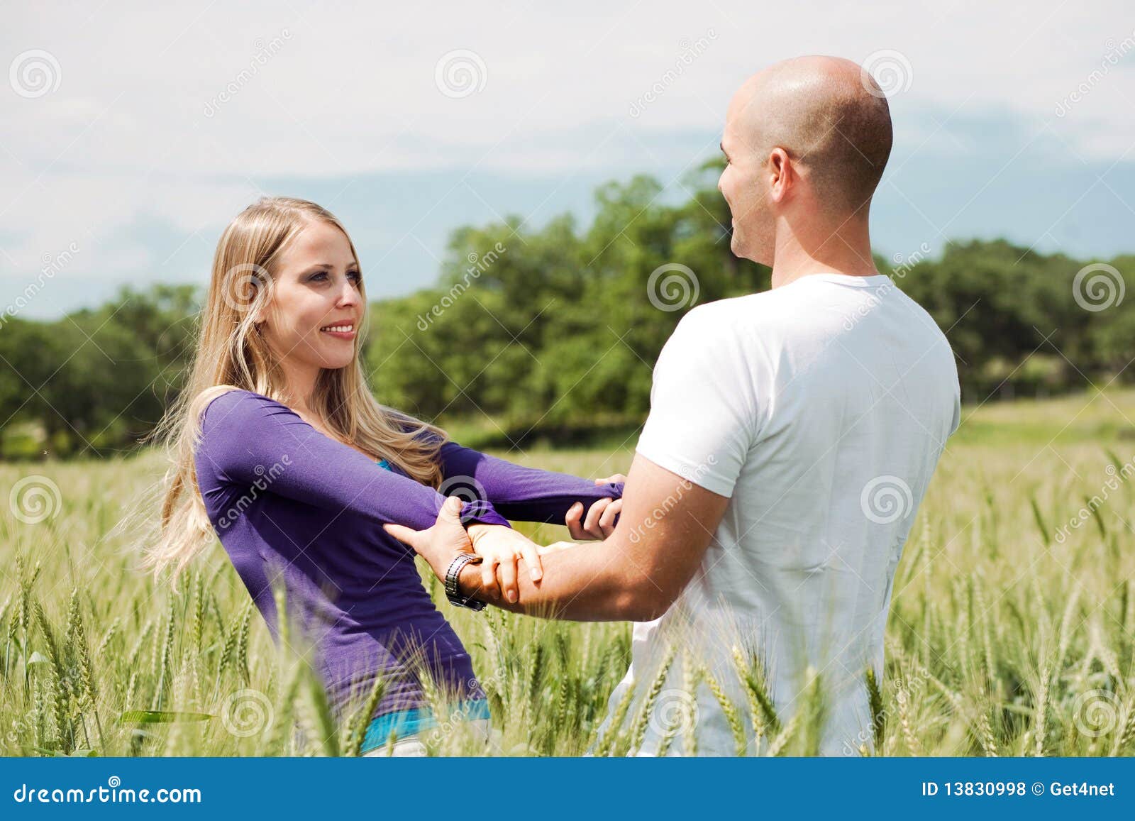 Loving Handsome Couple Relaxing Stock Photo - Image of jeans, adult ...