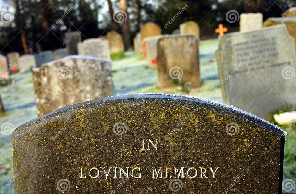 In Loving Memory stock image. Image of loss, loving, grave - 1965179