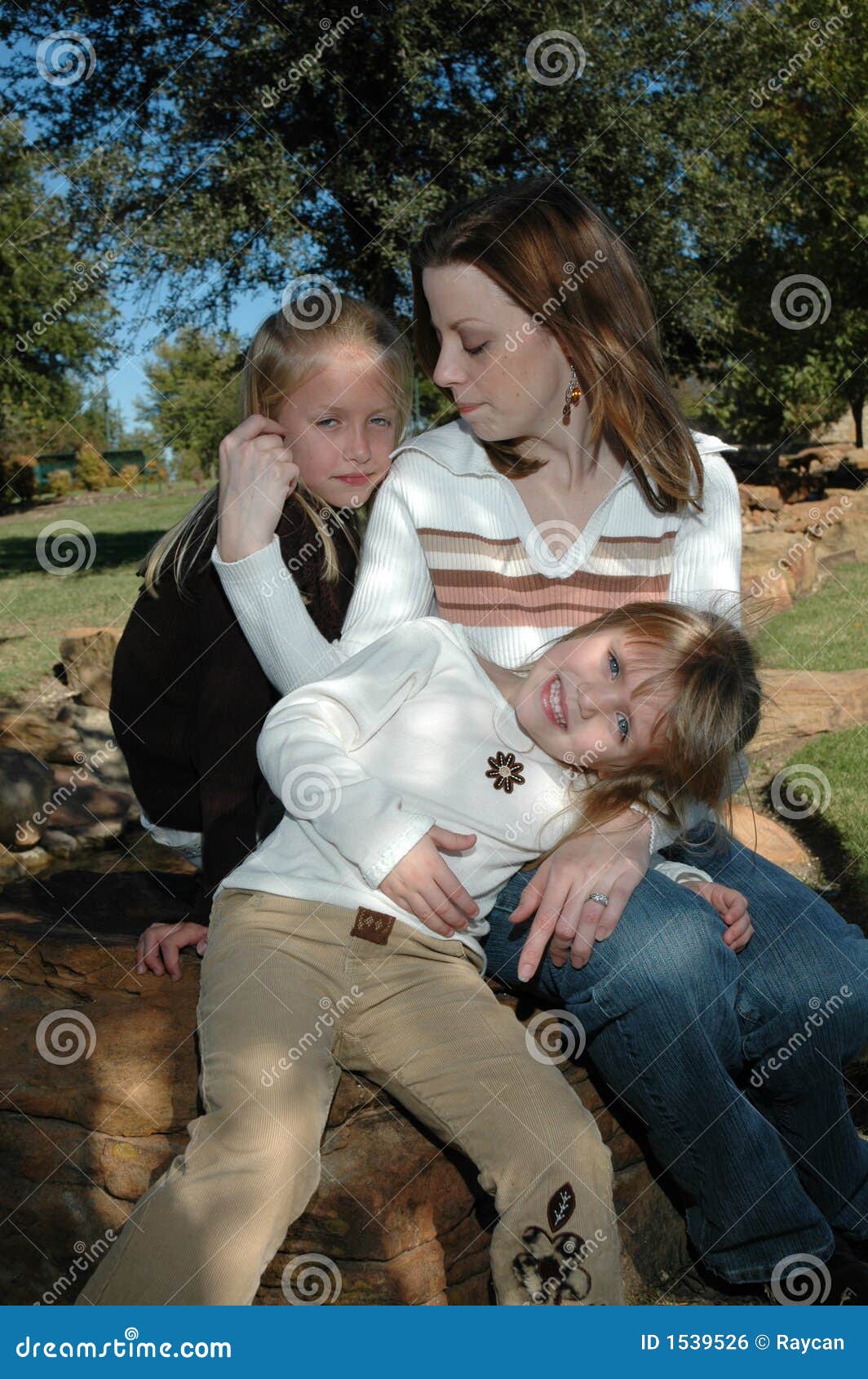 Loving Mom stock photo. Image of families, adorable, giggles - 1539526