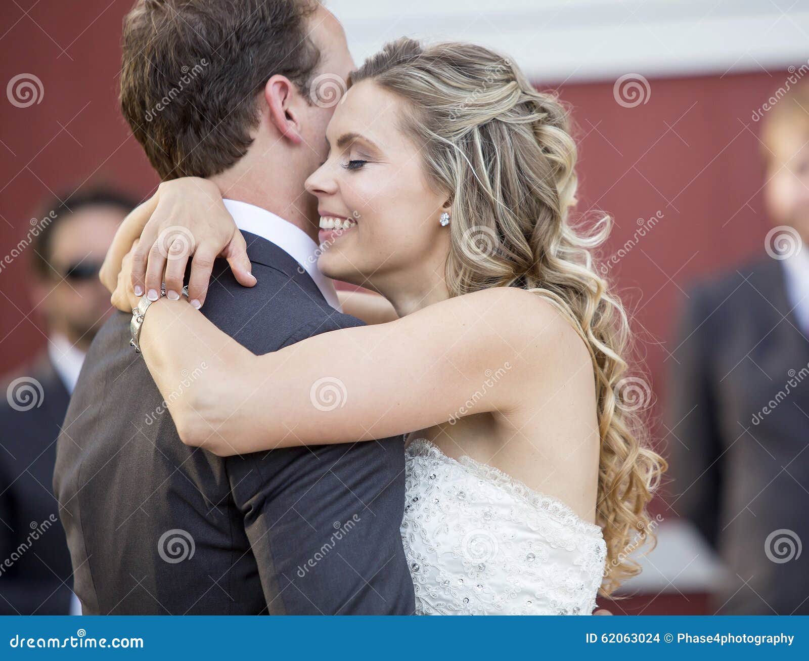 Loving newlyweds stock photo. Image of beautiful, expression - 62063024