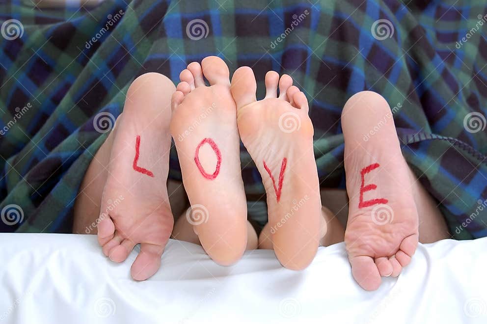 Loving pair stock photo. Image of feet, husband, intercourse - 1101772