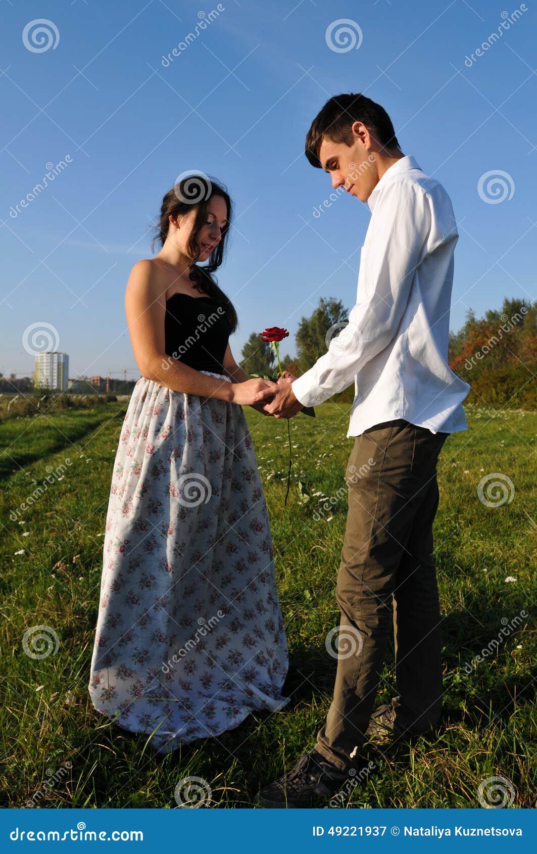 Loving pair stock image. Image of lovers, portrait, love - 49221937