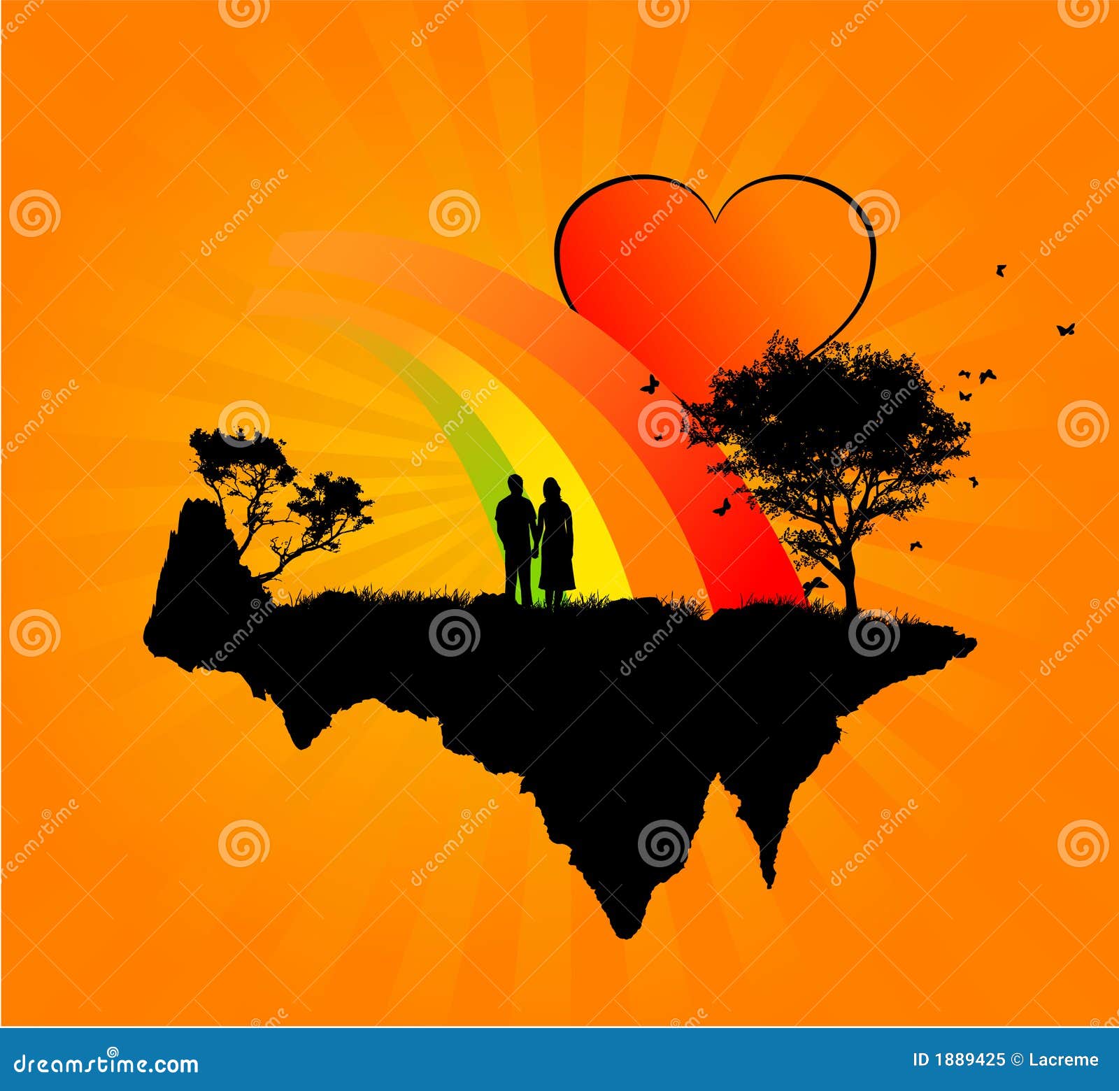 Loving people stock vector. Illustration of love, female - 1889425