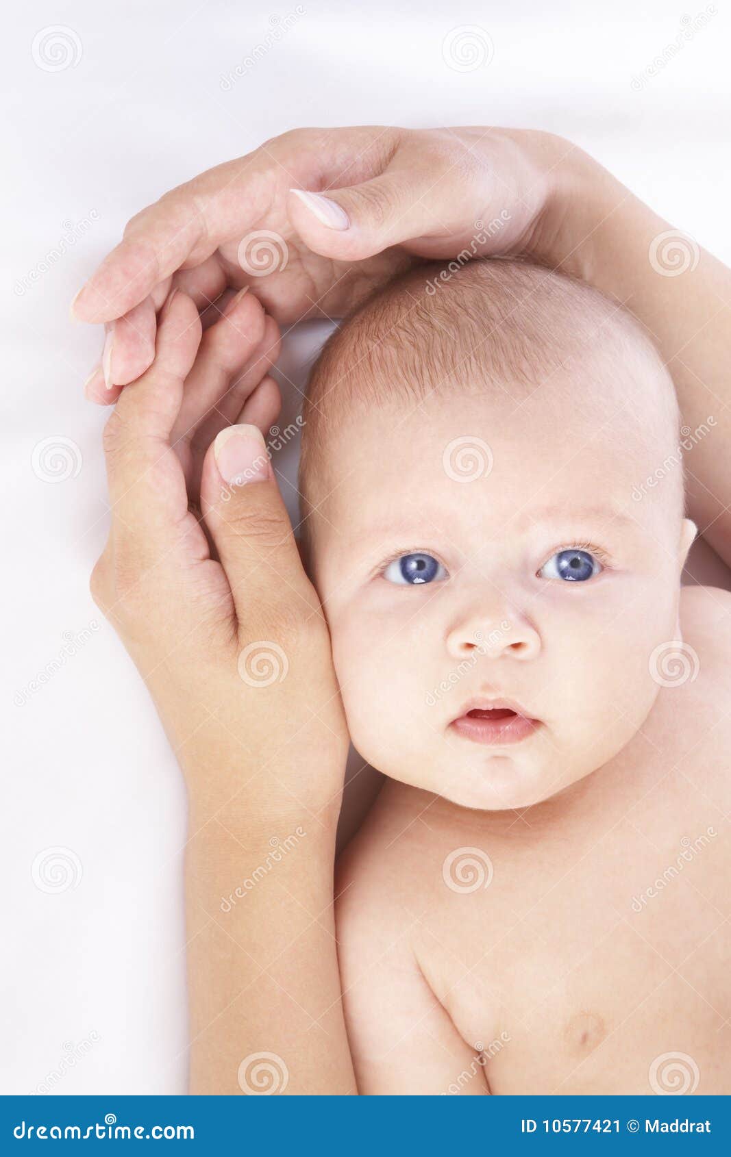 Loving protection stock image. Image of innocence, hand - 10577421