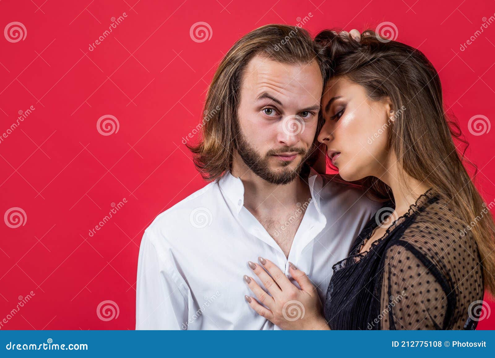Loving Relationship Couple In Love Spend Time Together Togetherness