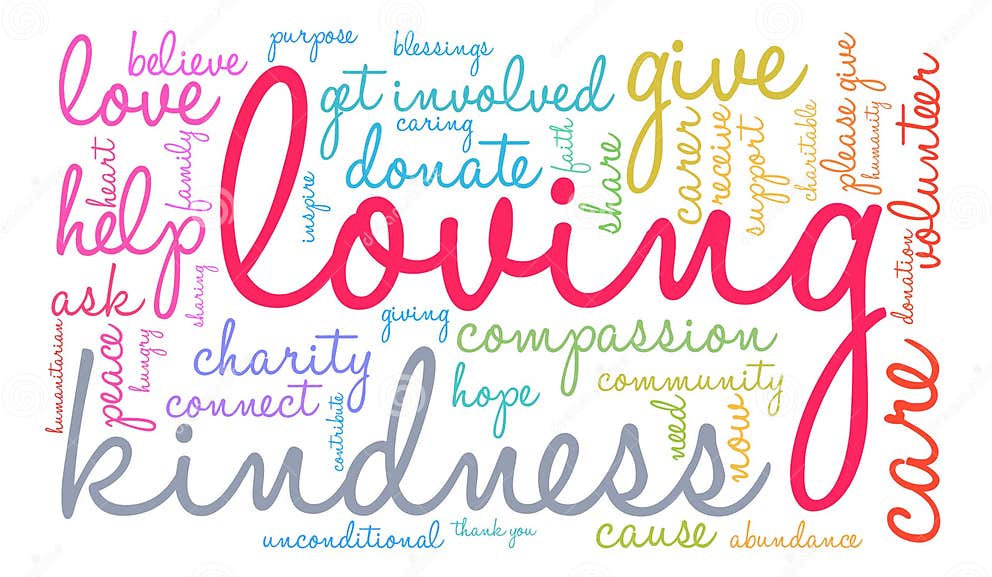 Loving Word Cloud stock illustration. Illustration of love - 98250149