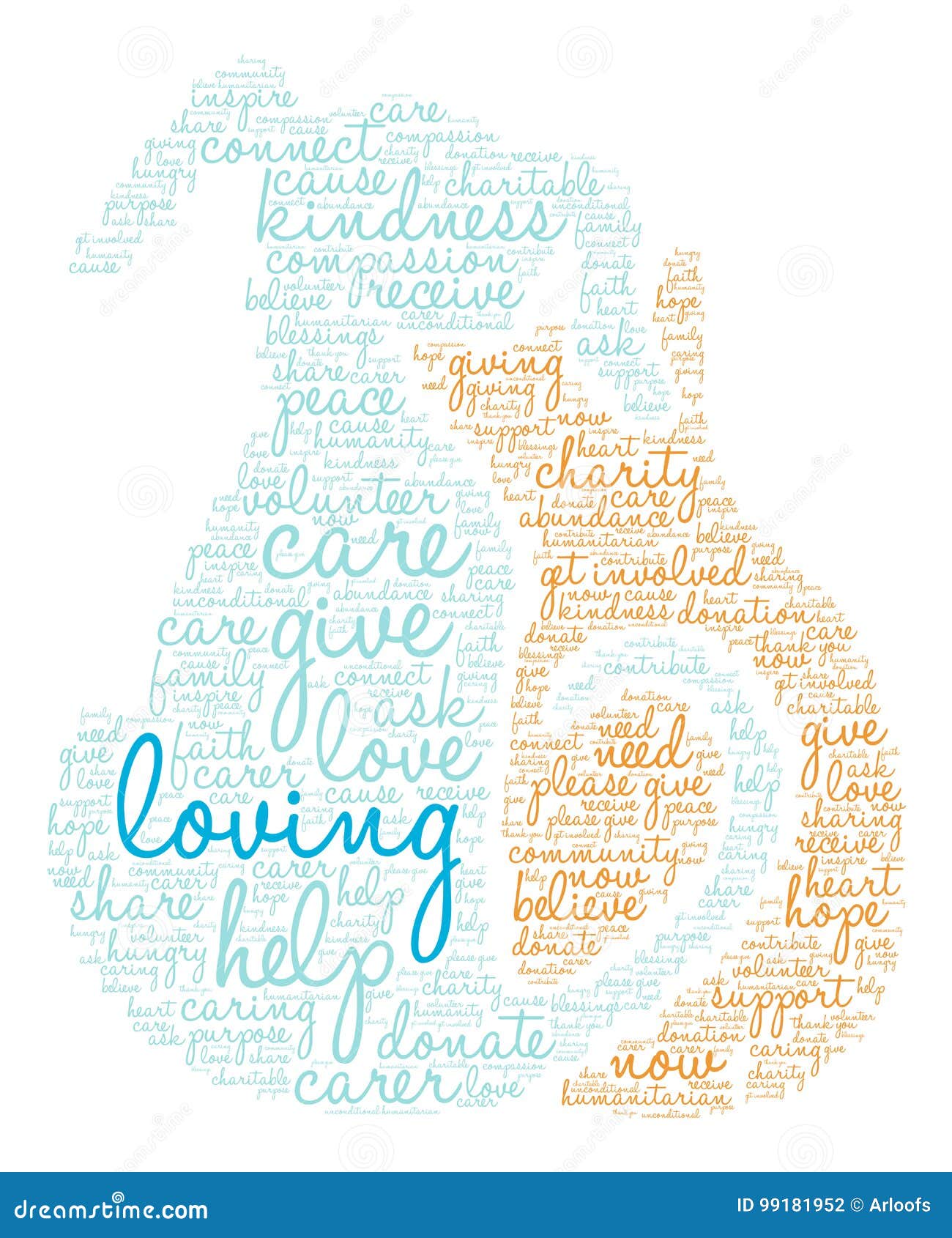 Loving Word Cloud stock vector. Illustration of hungry - 99181952