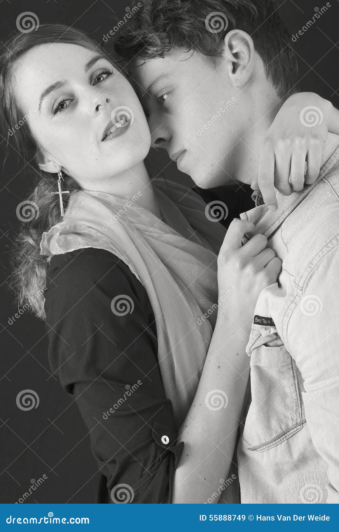 Lovingly young people stock image. Image of love, lovingly - 55888749