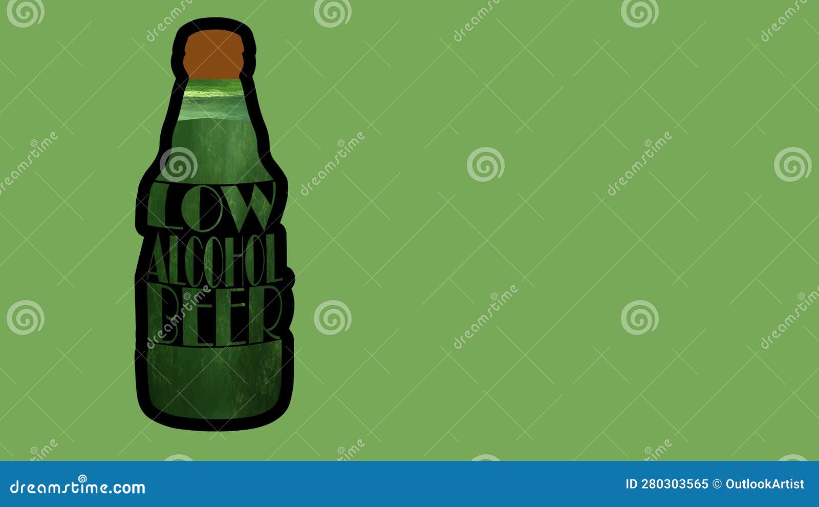 Low-alcohol Beer Typography Stunning Low-Alcohol Beer Illustrations in ...