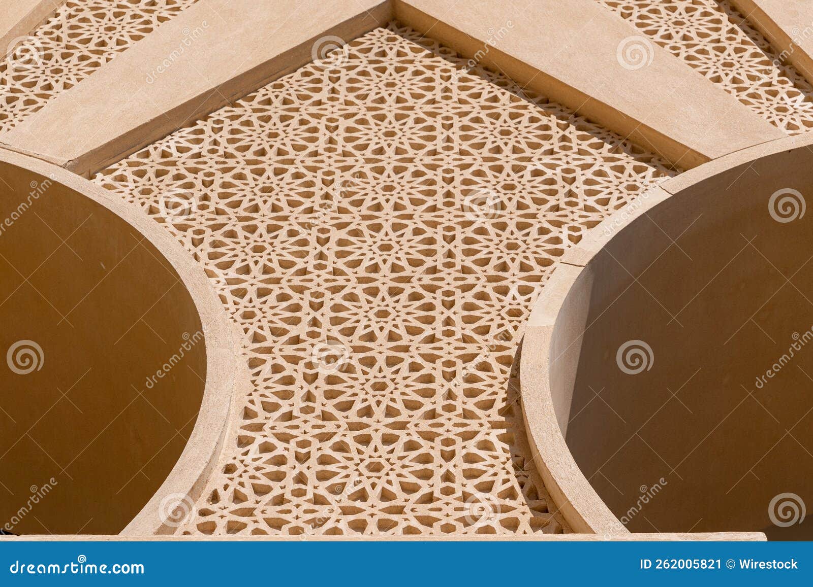 Low Angle of a Decorated Architecture Wall Exterior with Pattern on a ...