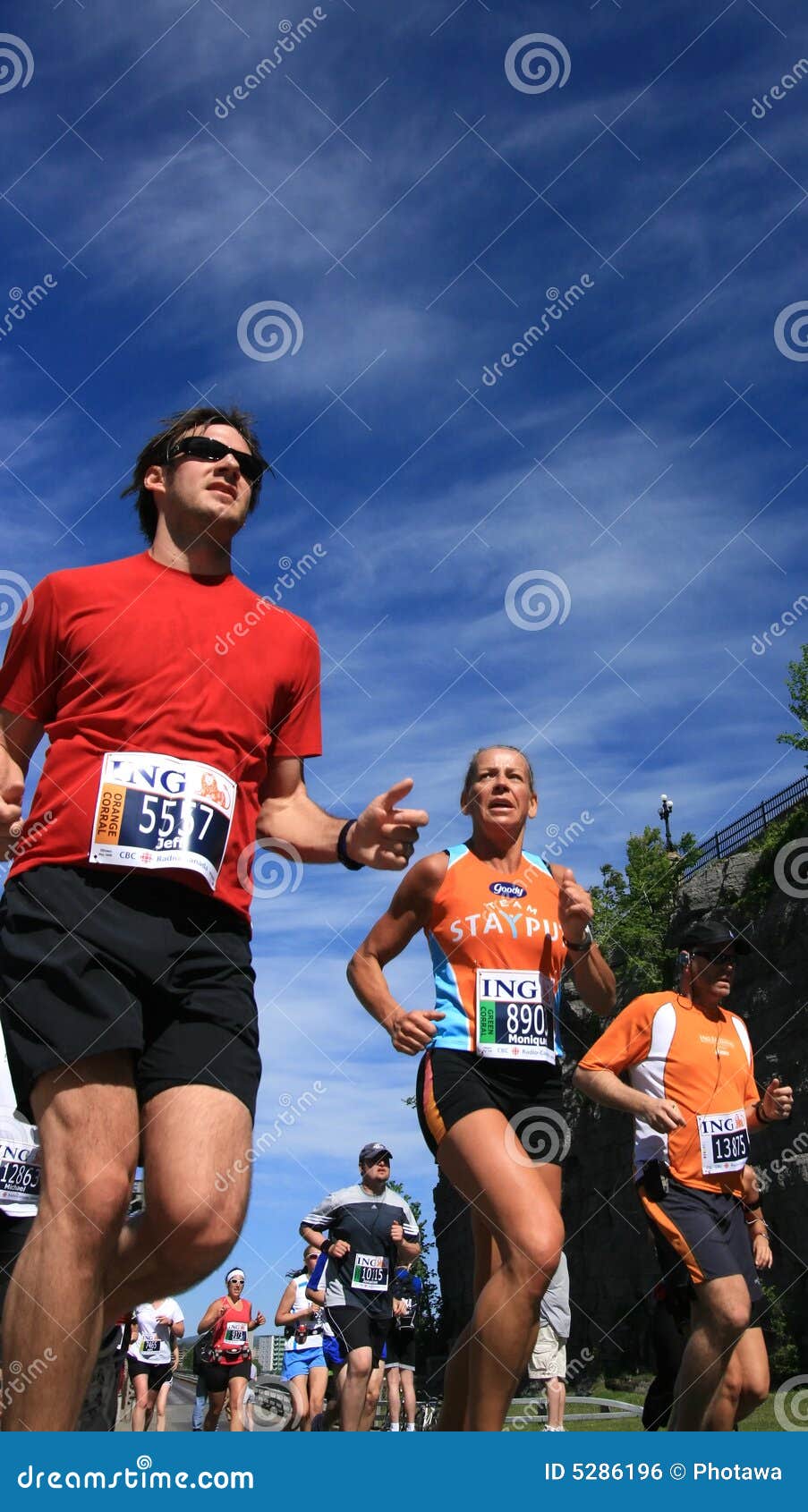 Low Angle of Marathon Runners Editorial Photo - Image of determination ...