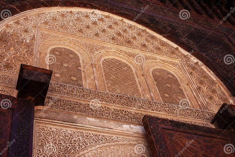 Low Angle of Morocco Religious Site Architecture Editorial Image ...