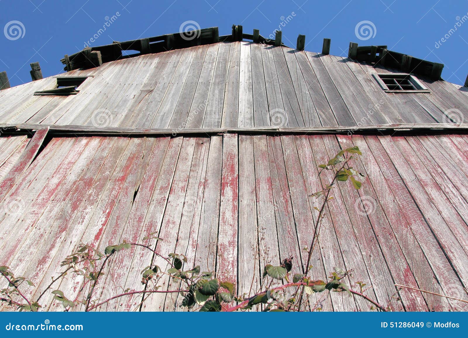Low Angle of Old Barn stock image. Image of farm, siding - 51286049
