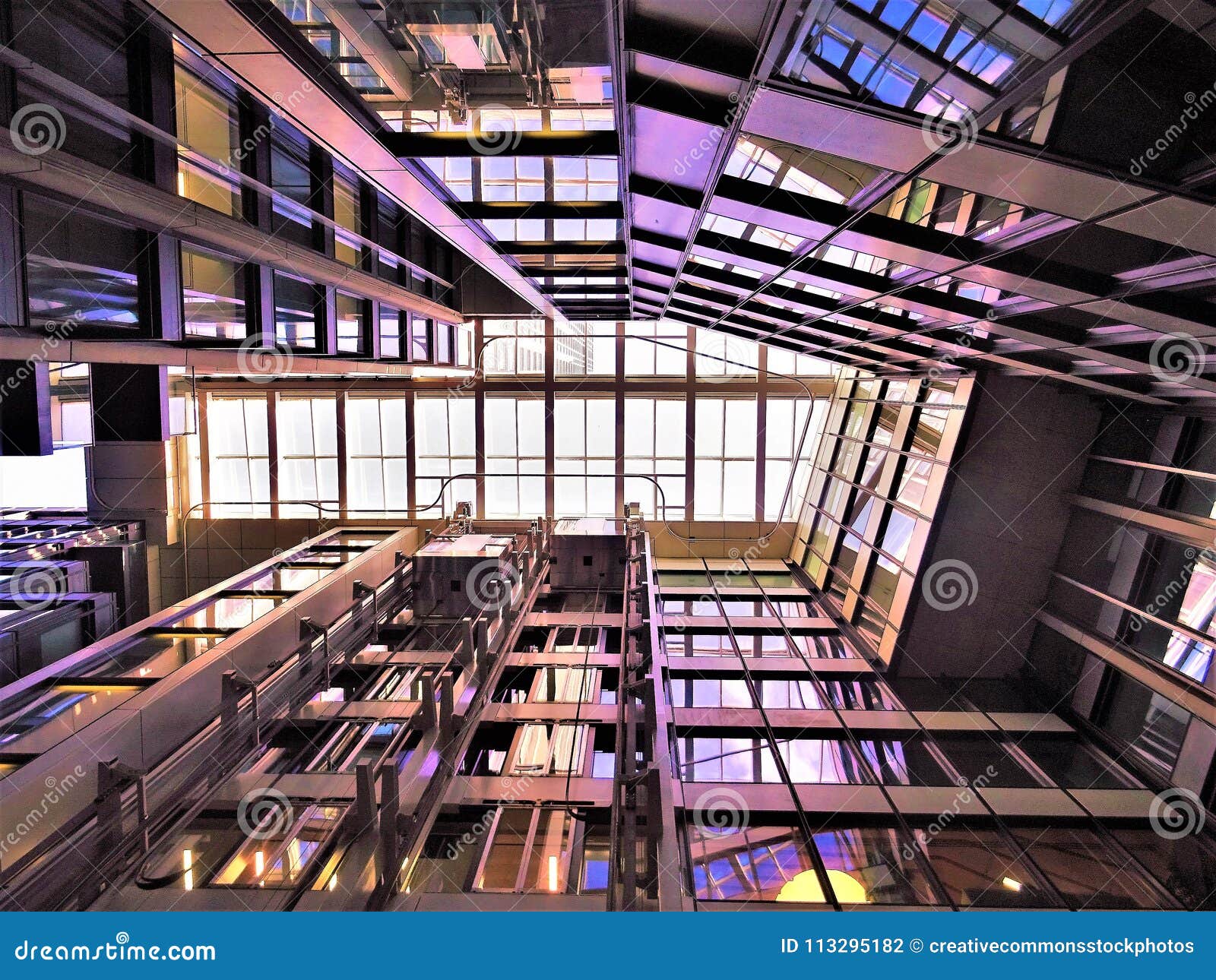 Low Angle Photograph Of High-rise Building Interior Picture. Image ...