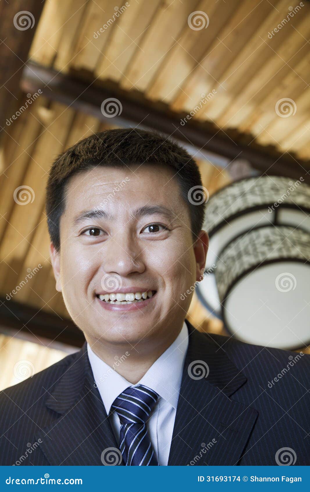 Low Angle Portrait of a Businessman Stock Photo - Image of adult ...
