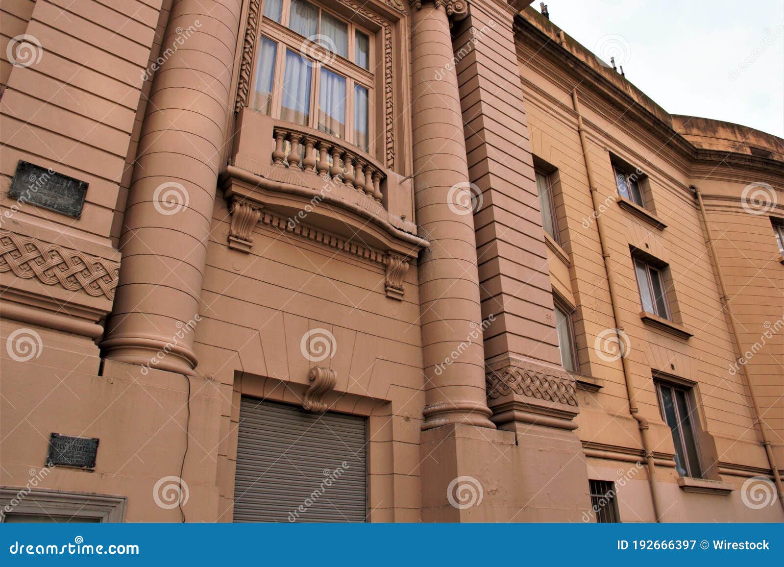 Low Angle Shot of an Architectural Building Stock Image - Image of ...