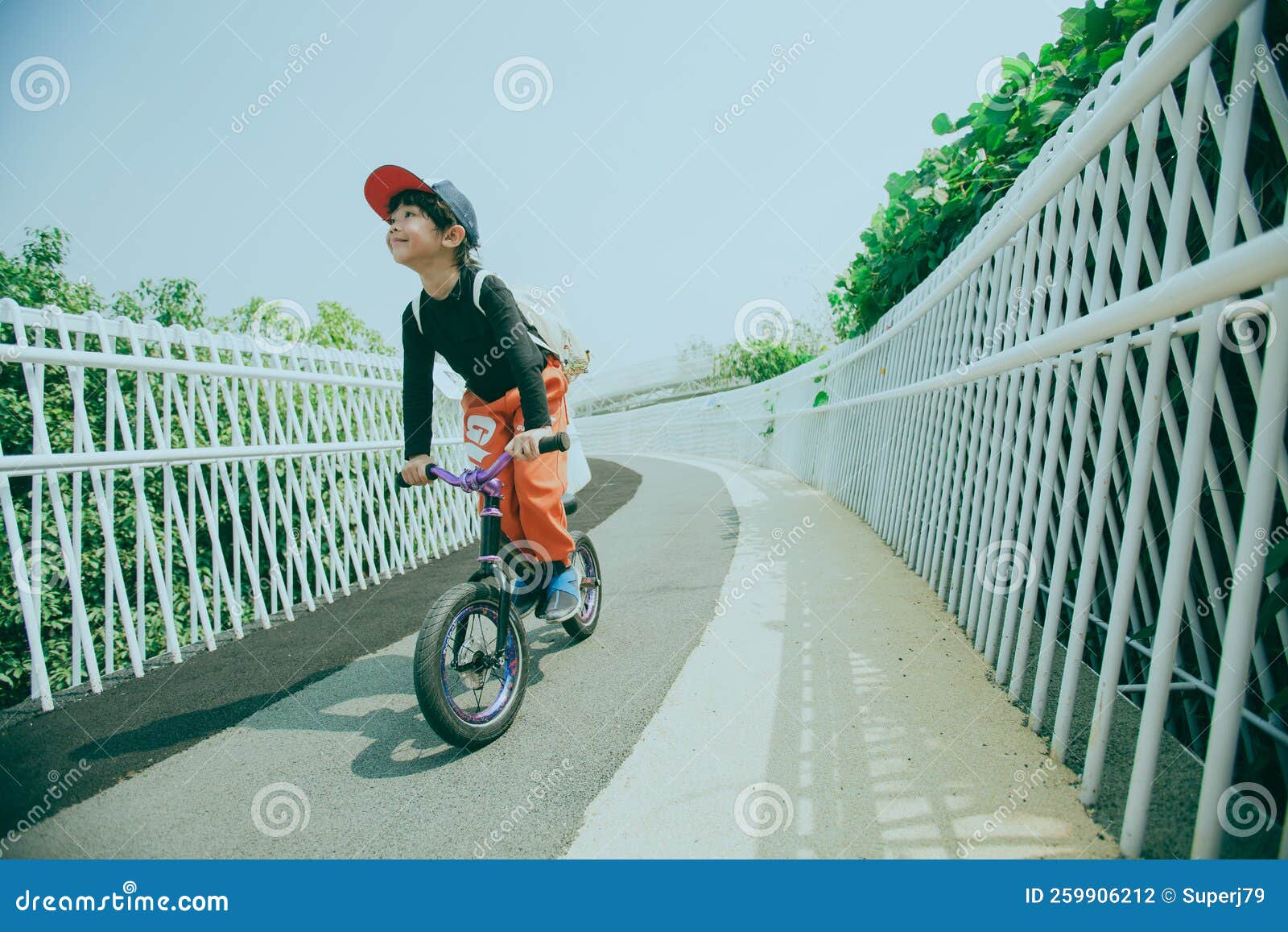 Low Angle Shot of Boy Riding Bicycle Stock Photo - Image of looking ...