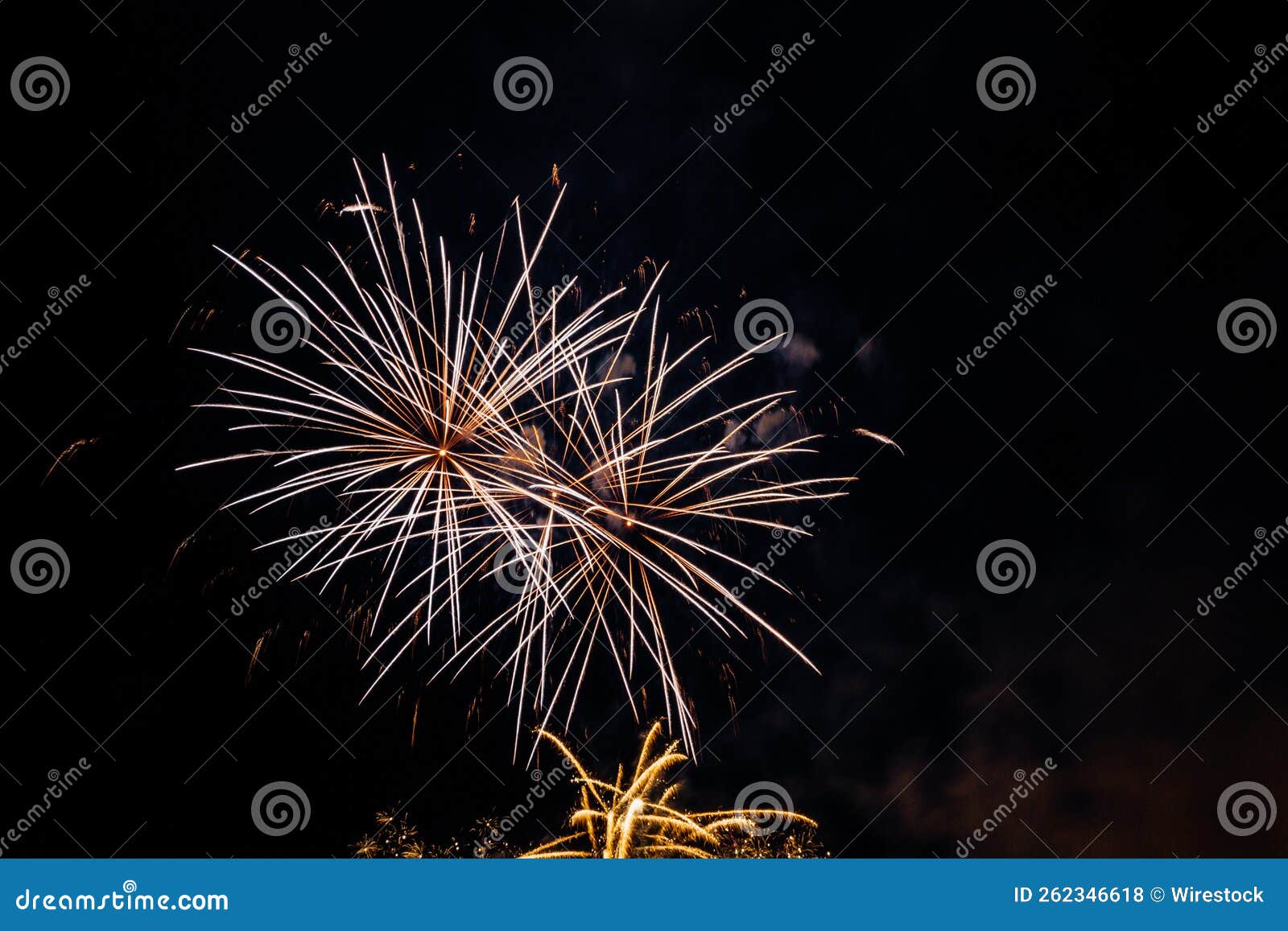 Low Angle Shot of Bright Fireworks at Night - Great for Wallpapers and ...