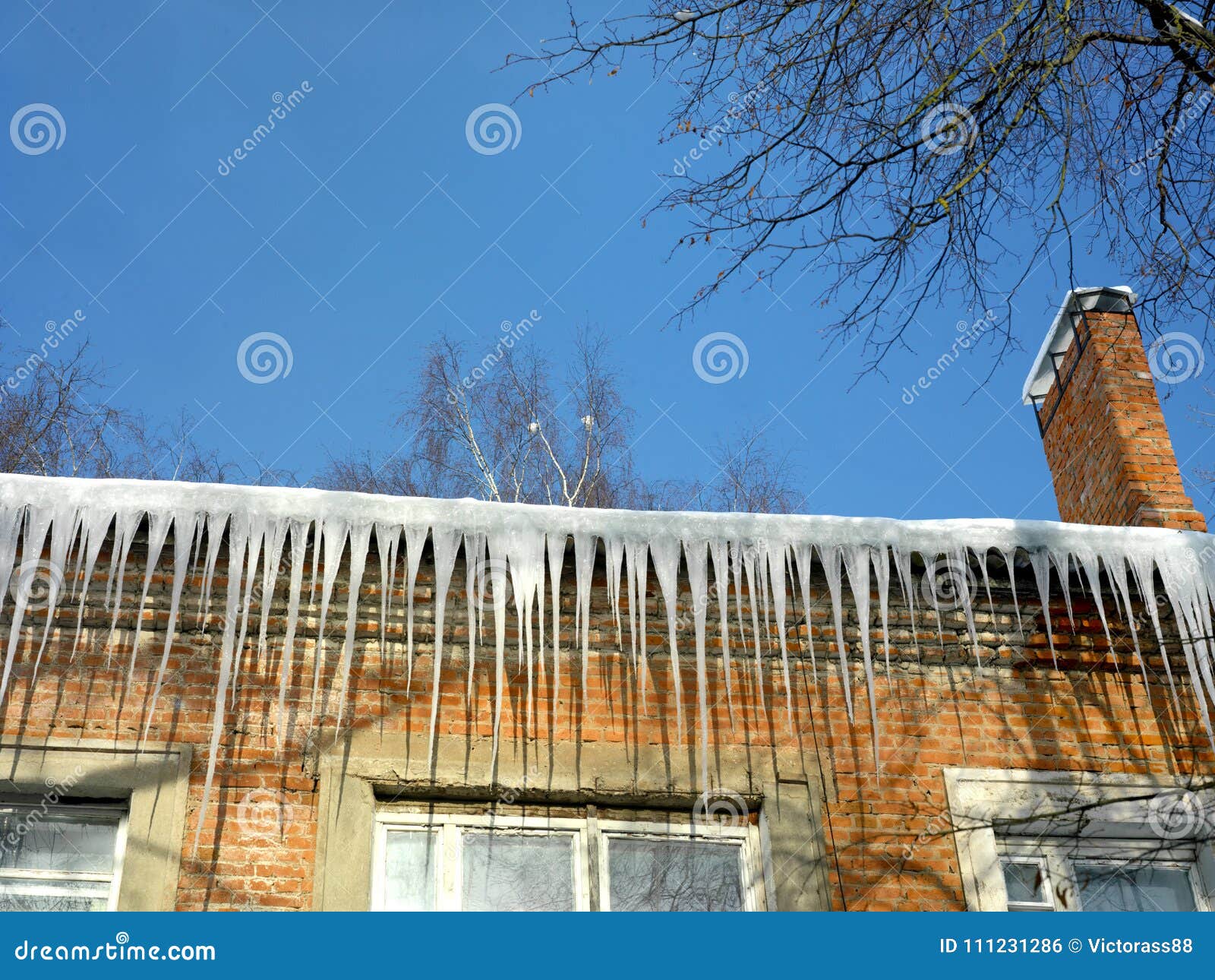 Early Spring Day stock photo. Image of month, house - 111231286