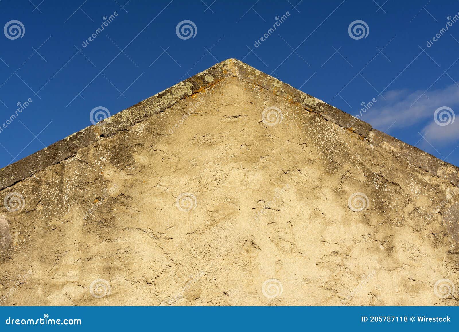 Low Angle Shot of Building Walls Forming a Pyramic Stock Photo - Image ...