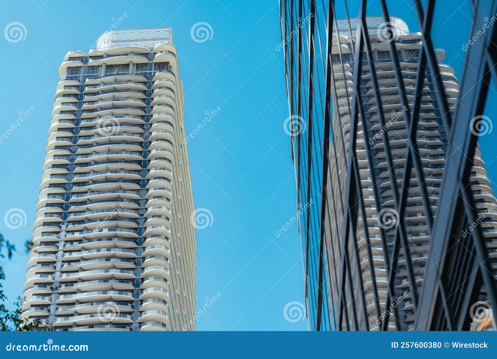 Low Angle Shot of Buildings Made of Glass Stock Photo - Image of ...