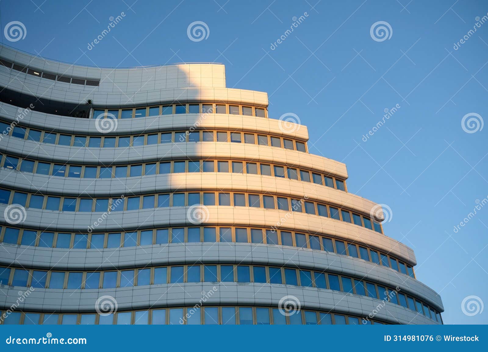 Low Angle Shot of a Contemporary Building Exterior Editorial Photo ...