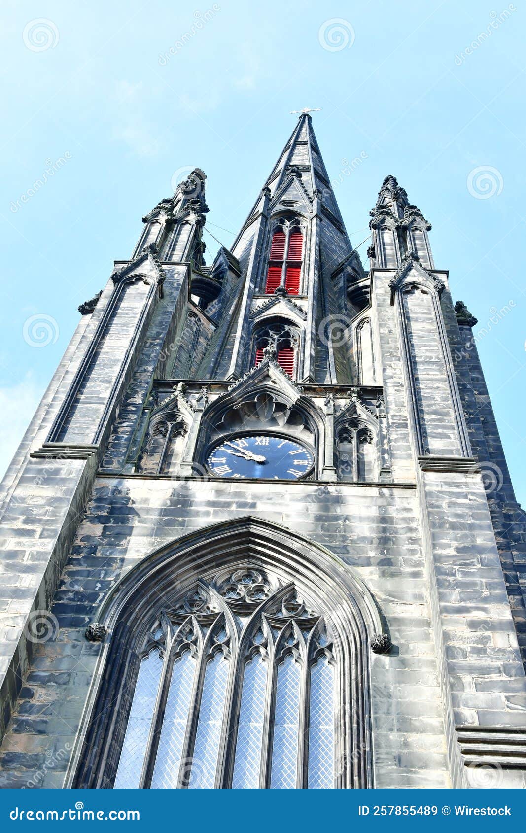 Low-angle Shot of the Hub Building in Edinburgh, Scotland Stock Image ...