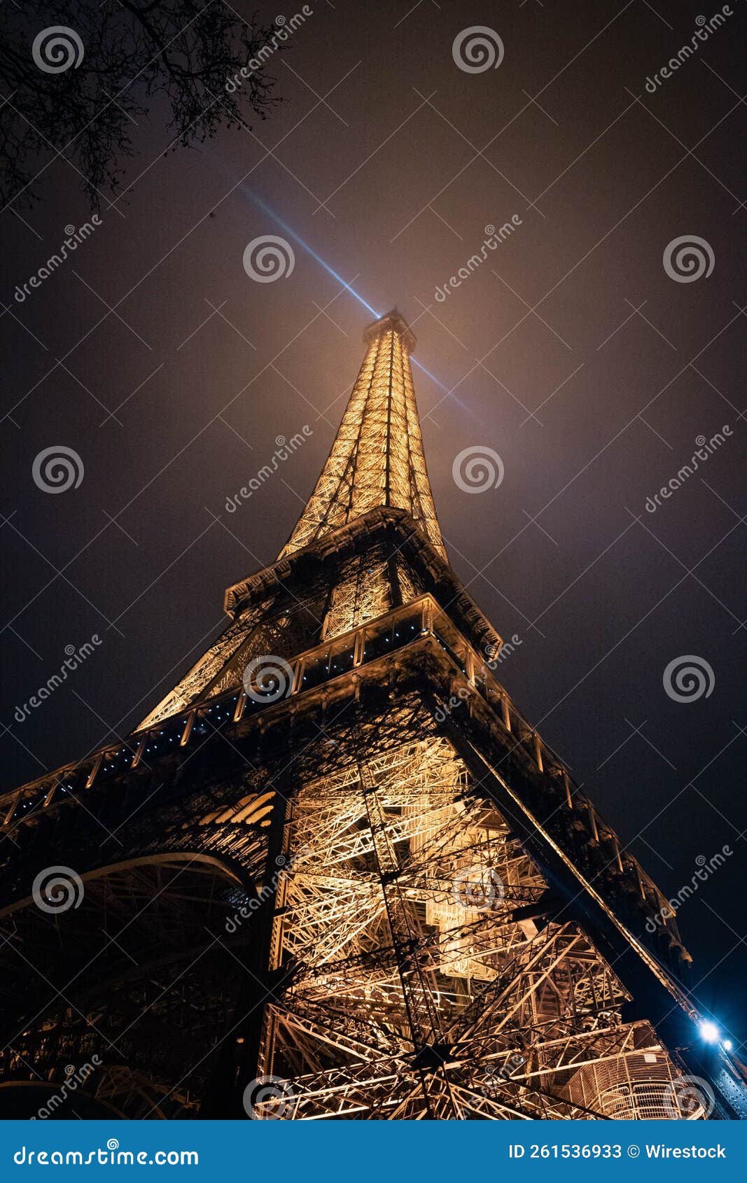Iconic Eiffel Tower Royalty-Free Stock Photography | CartoonDealer.com ...