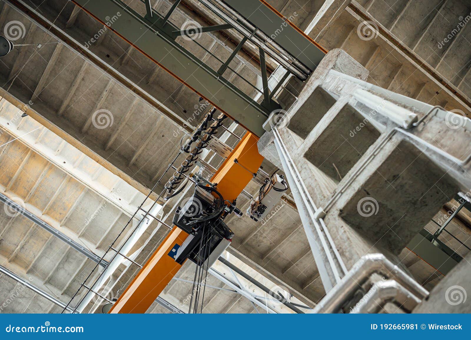 Huge Factory Chimney Polluting The Air,Tall Chimney Emitting Water ...