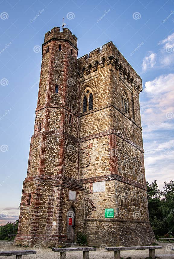 Low Angle Shot of the Leith Hill Tower, England Stock Photo - Image of ...