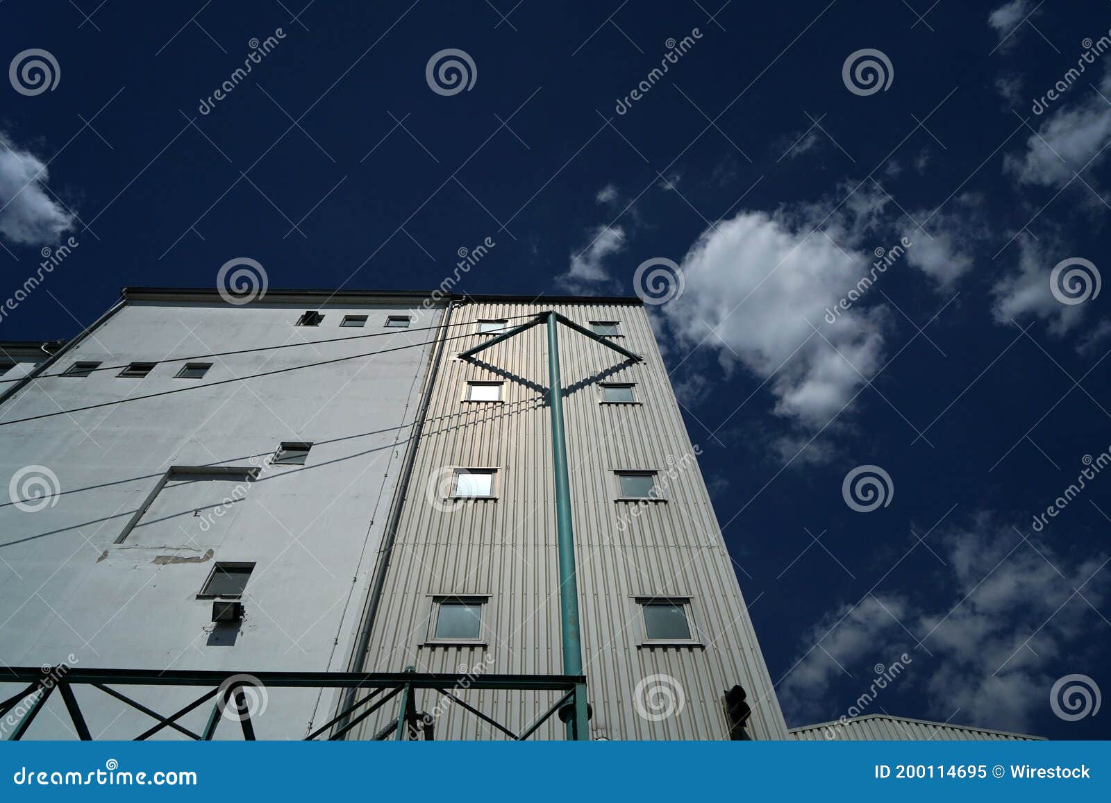 Low Angle Shot of a Modern Building Stock Image - Image of angle ...